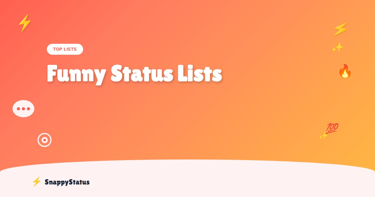 Funny Bio Ideas for 2026 | SnappyStatus - Witty Social Media Statuses ...